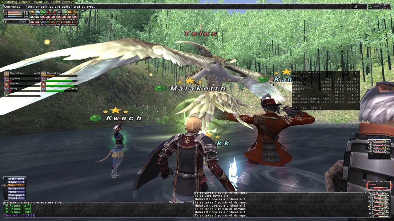 FFXI - Riesen HELM's Teles - YouTube