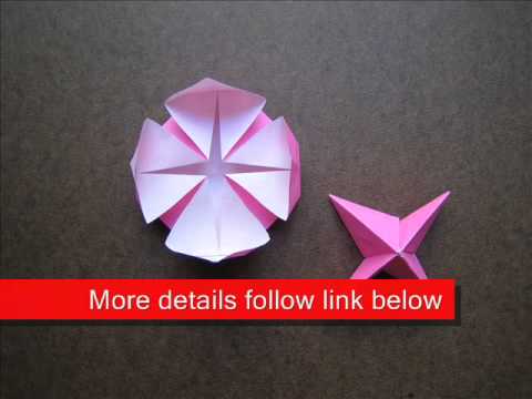 Origami Peony Flower - YouTube