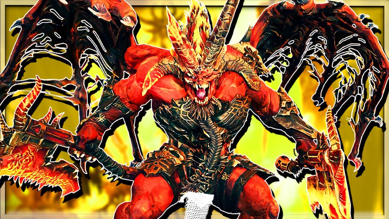 I Defend Against A HUGE INVASION Of Demons | Total War Warhammer 3 ...