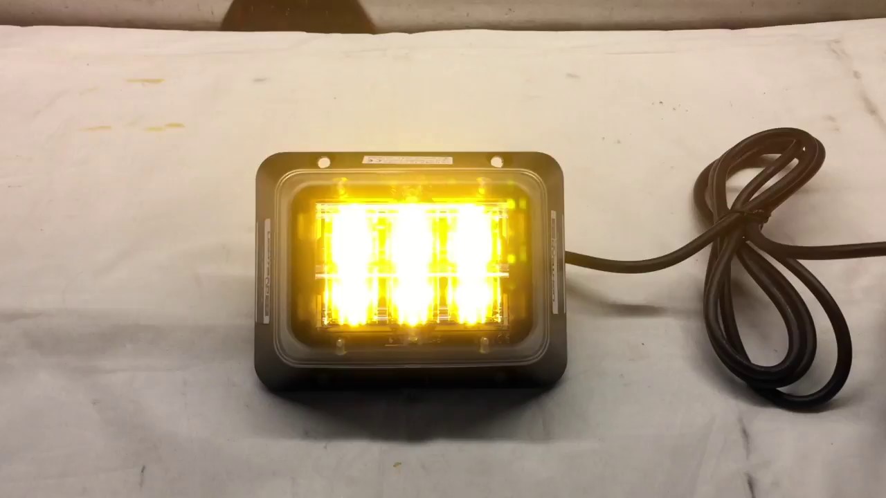 LAP Electrical DLED6A Heavy Duty Fend Off / Strobe Light Beacon - YouTube