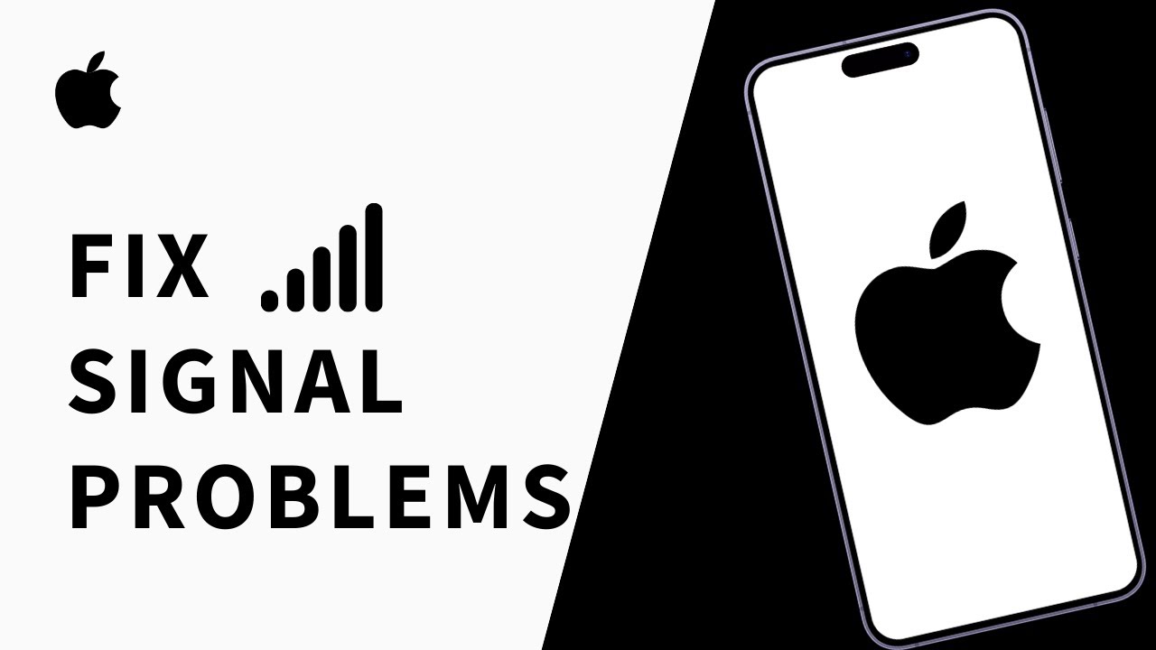 How to Fix “iPhone Signals Problem" - YouTube