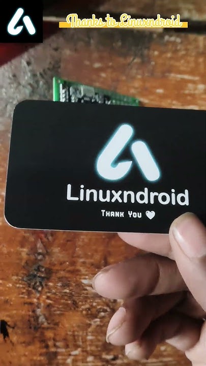 Thanku linuxndroid - YouTube