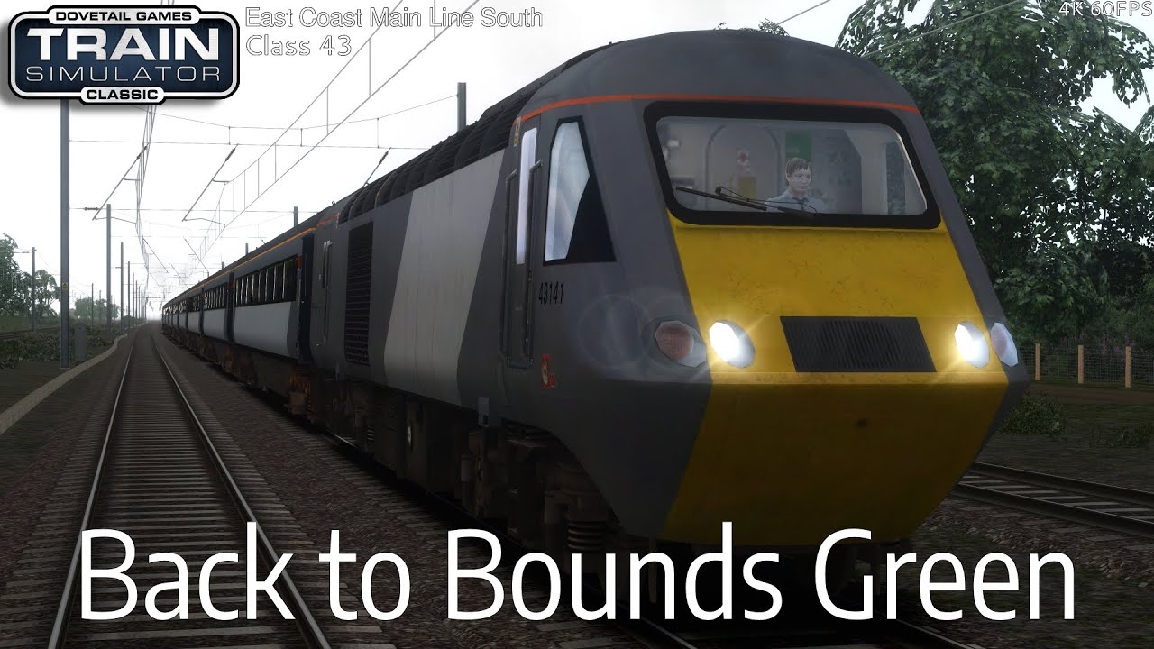Back to Bounds Green - East Coast Main Line South - Class 43 - Train ...