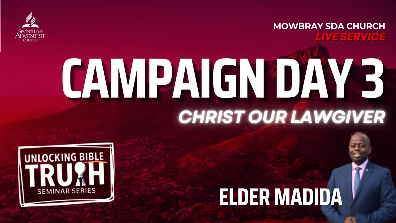 Mowbray SDA Church Campaign Day 3 - YouTube