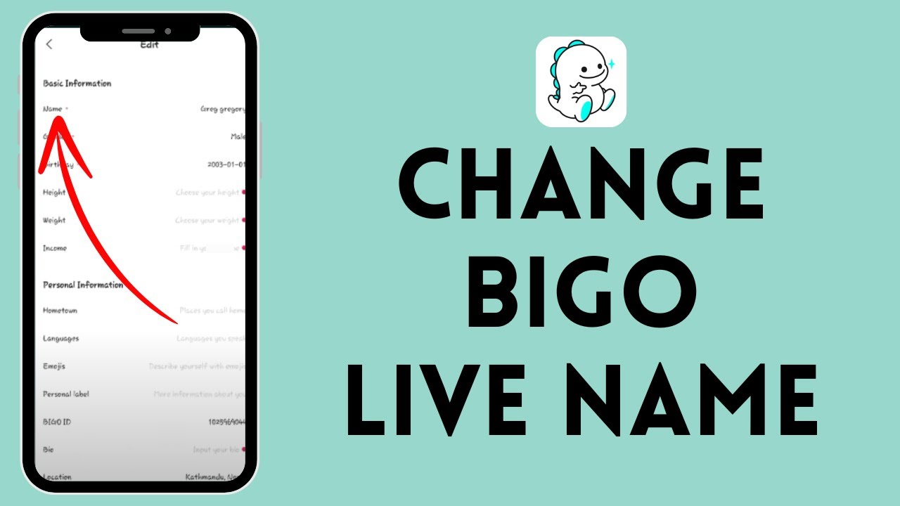 How to Change Bigo Live Name 2024 (EASY!!!) | Change Name in Bigo Live ...