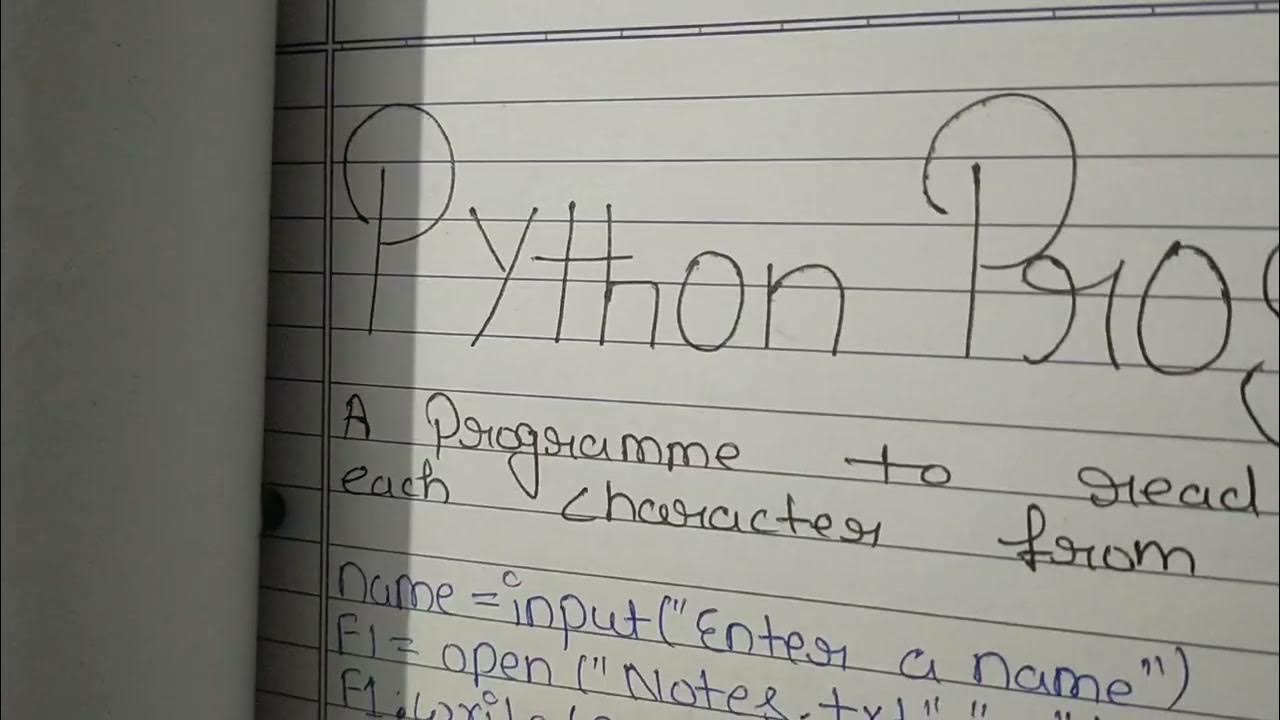 practical file Computer science 30 coding(SQL+python) Class-12th - YouTube