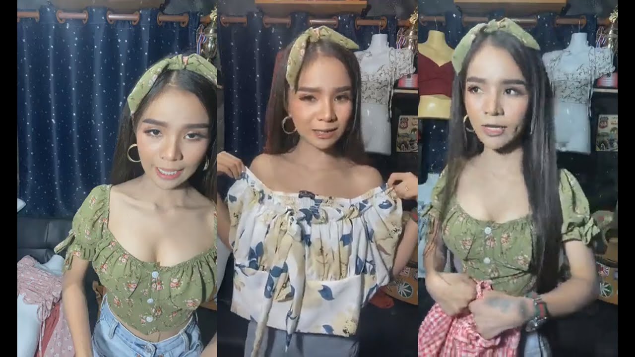 อาม ชุติมา - แต่งตัวลุคเซ็กซี่เป็นครั้งแรกสวยมาก สวยขยันอยู่บ้านก็ทำงาน ...