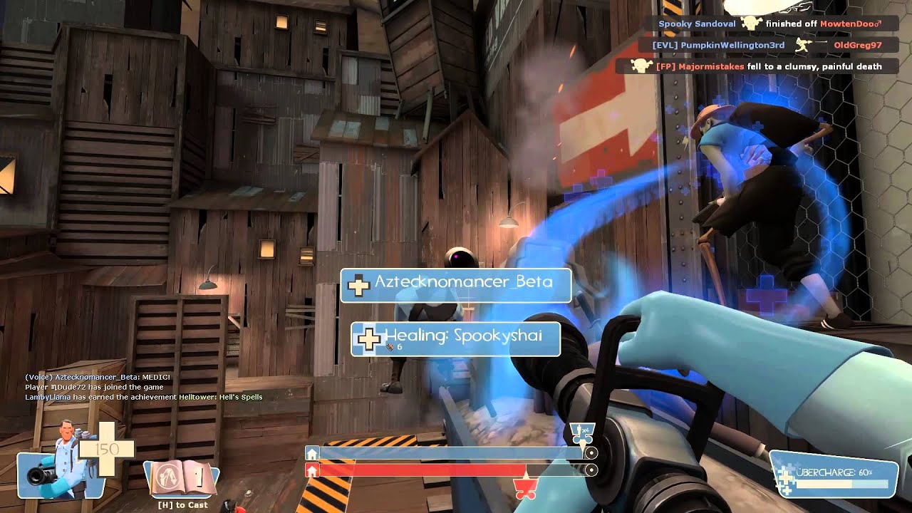 TF2 [live commentary] - Helloween 2013: Scream Fortress - Helltower ...