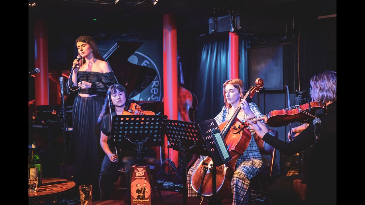 Tereza Catarov + J.A.M strings collective @Pizza Express Jazz Club, Soho, London. - YouTube