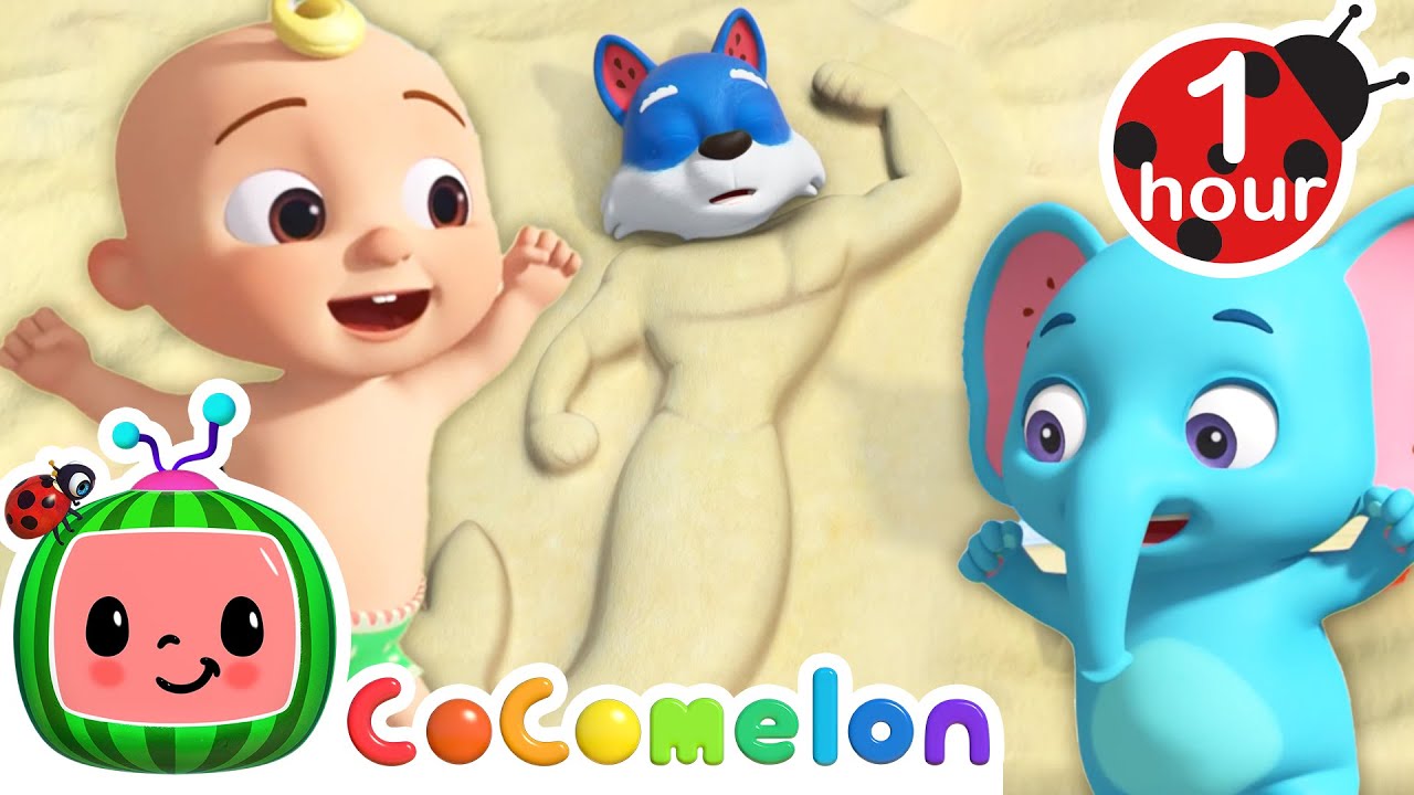Balloon Beach song | Animals for Kids | Animal Cartoons | Funny ...