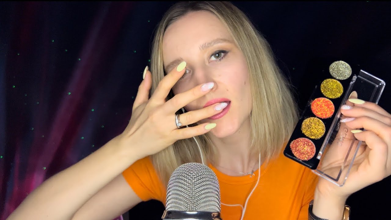 ASMR SPIT PAITING. HEAD MASSAGE AND MORE tutto questo per farti dormire ...