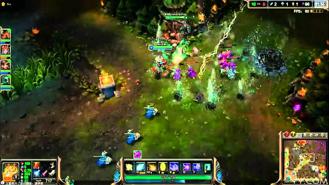 Uzi Streaming 20130812 Ezreal - YouTube