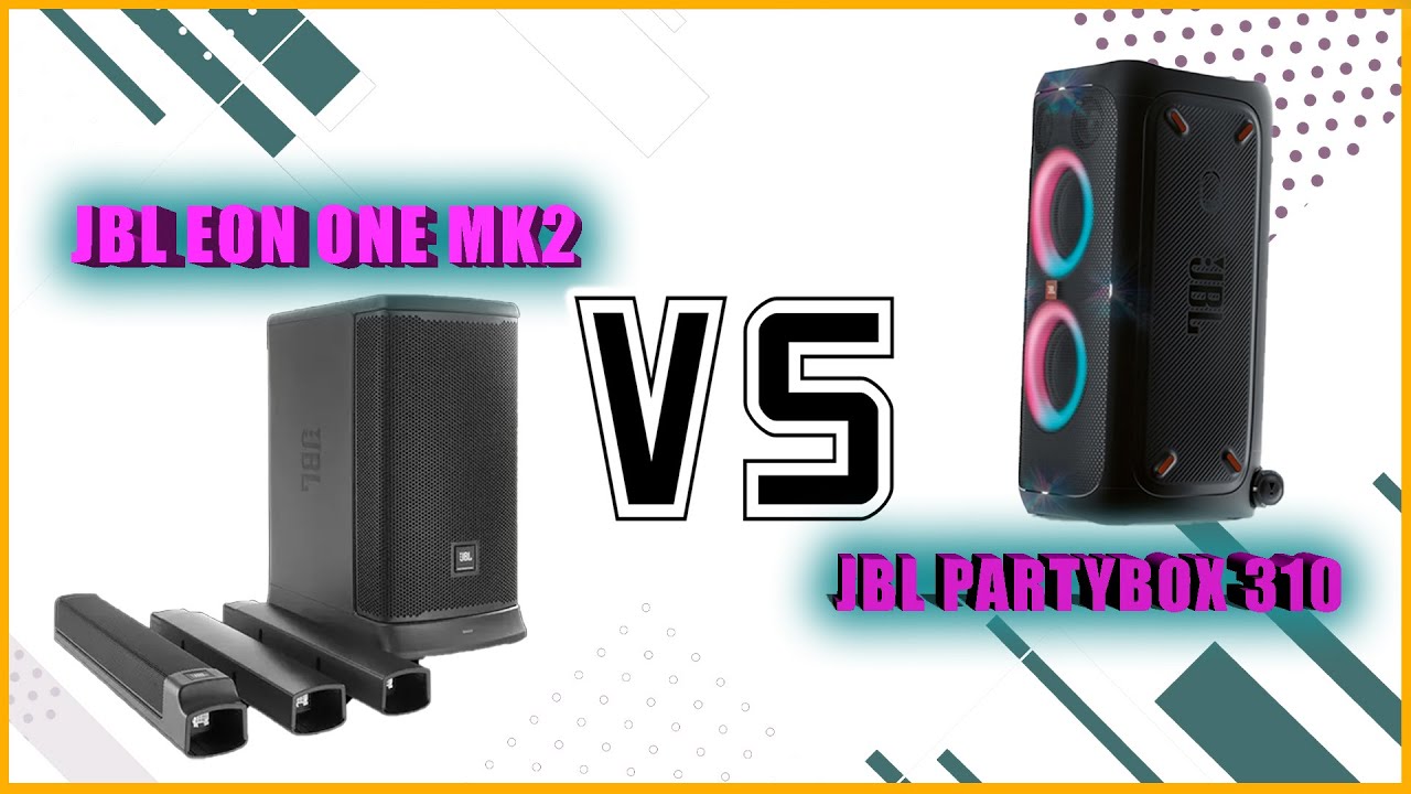 JBL EON ONE MK2 VS PARTYBOX 310 - SOLO SPEAKER | cuộc chiến của những ...
