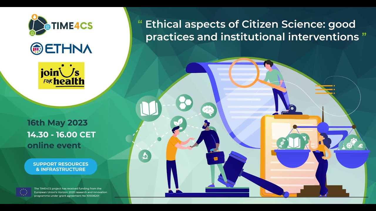Ethical aspects of Citizen Science: good practices and institutional ...