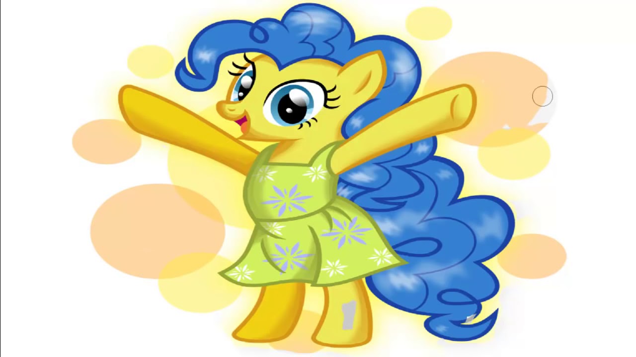 Inside Out MLP- Pinkie Pie As Joy Pie-MLP Frozen Coloring Book - YouTube