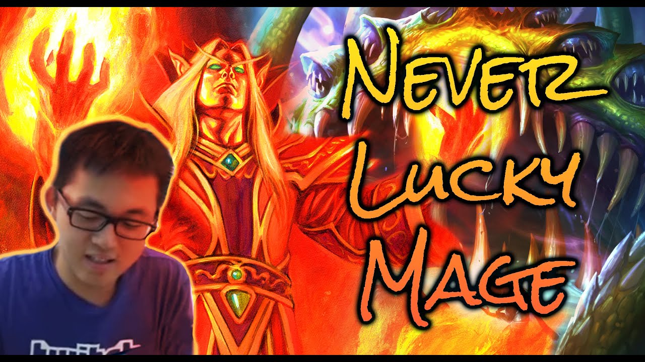 [Hearthstone] Never Lucky Mage - YouTube
