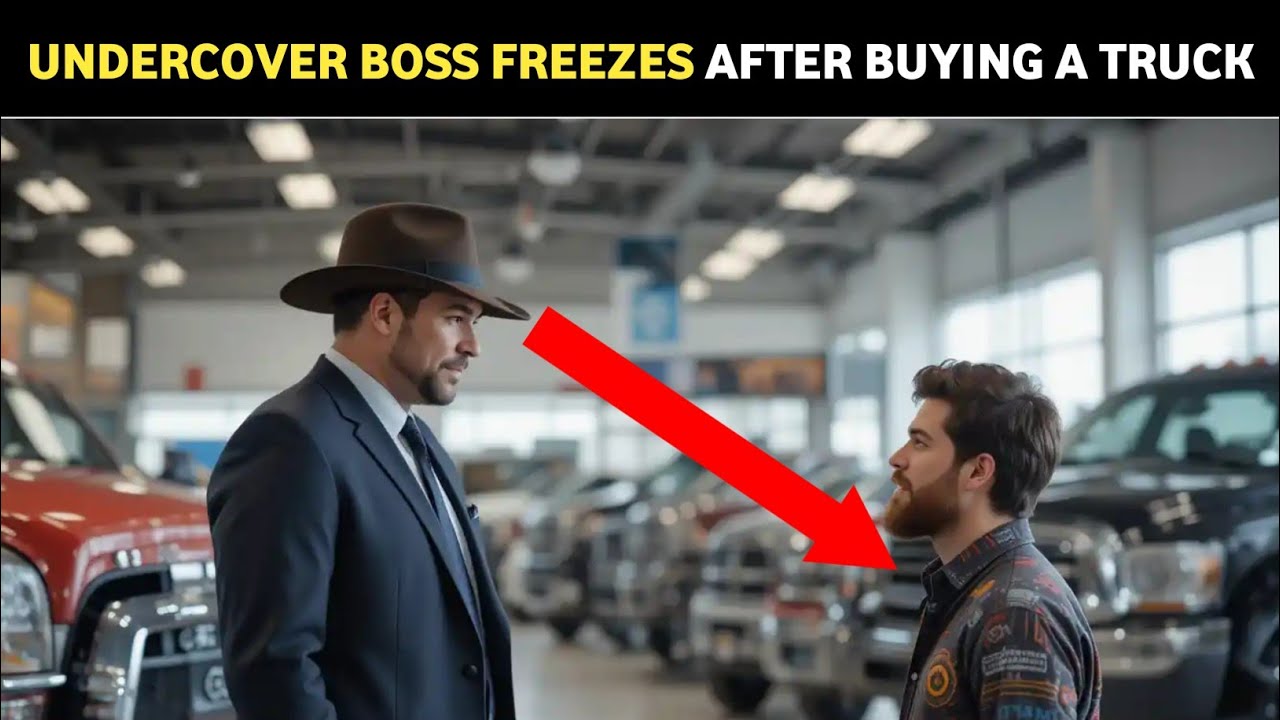 Undercover Boss Buys a Truck—FREEZES When He Hears This Customer’s ...