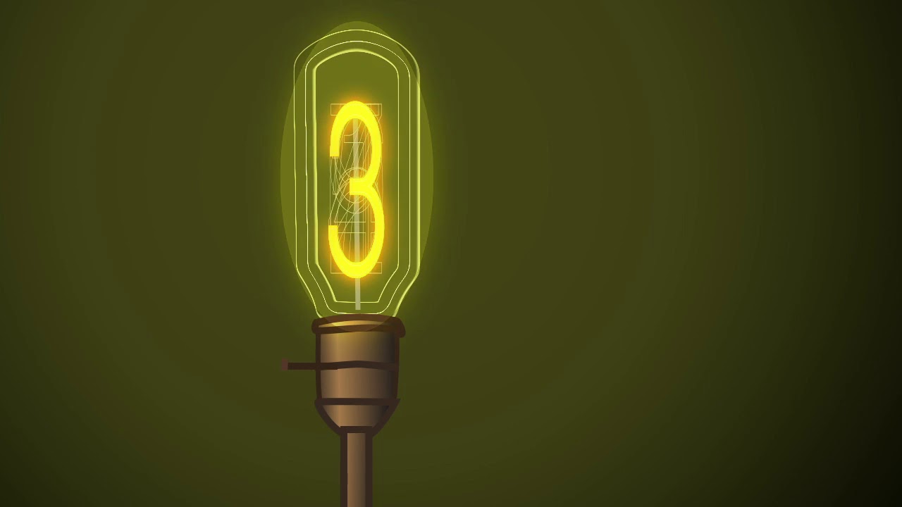 Edison bulb animation after effects - YouTube
