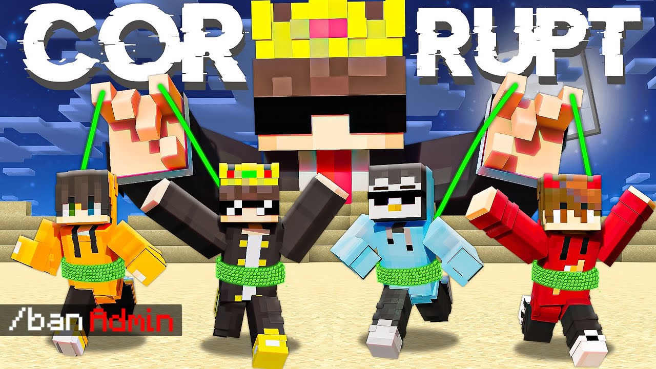 I BANNED a Corrupt Admin from His OWN Minecraft Server! - YouTube
