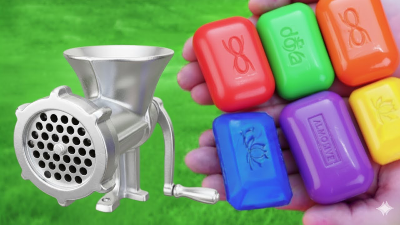 What Happens When You Grind soap?! result is surprising! - YouTube