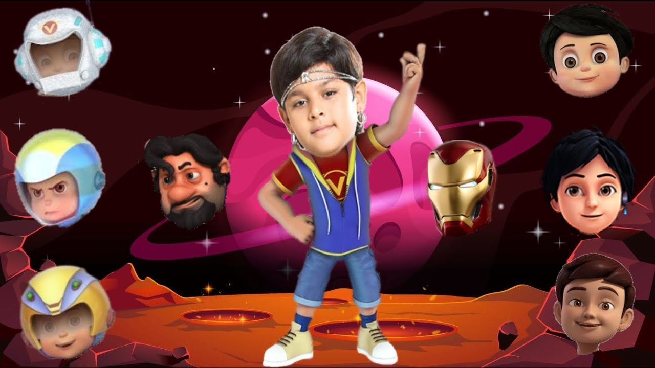 Vir the robo boy 🤖 motu patlu mighty raju shin chan little singam rudra ...
