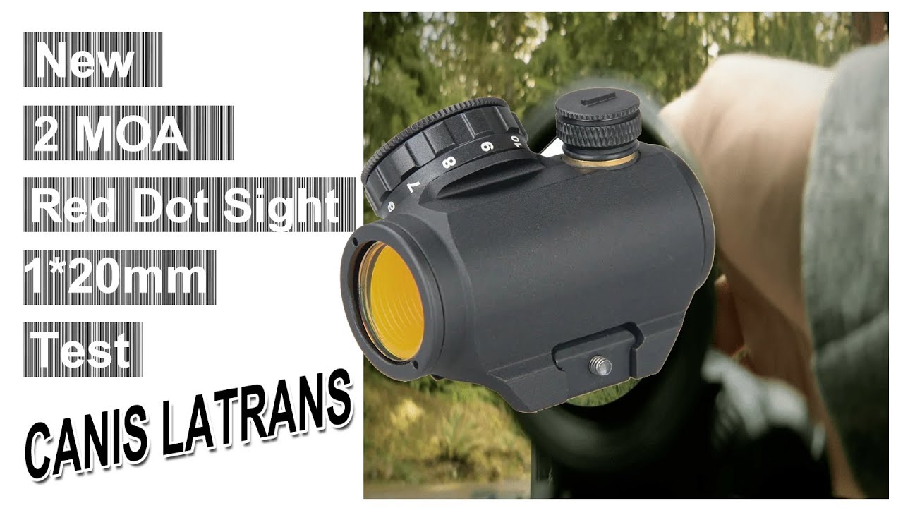 1x20mm Red Dot Sight 2 MOA reflex Sight Aluminum #military #scope # ...