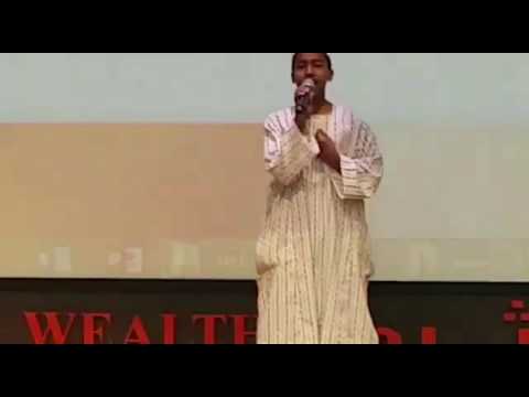 Sudanese poem by a student of future international academy - YouTube