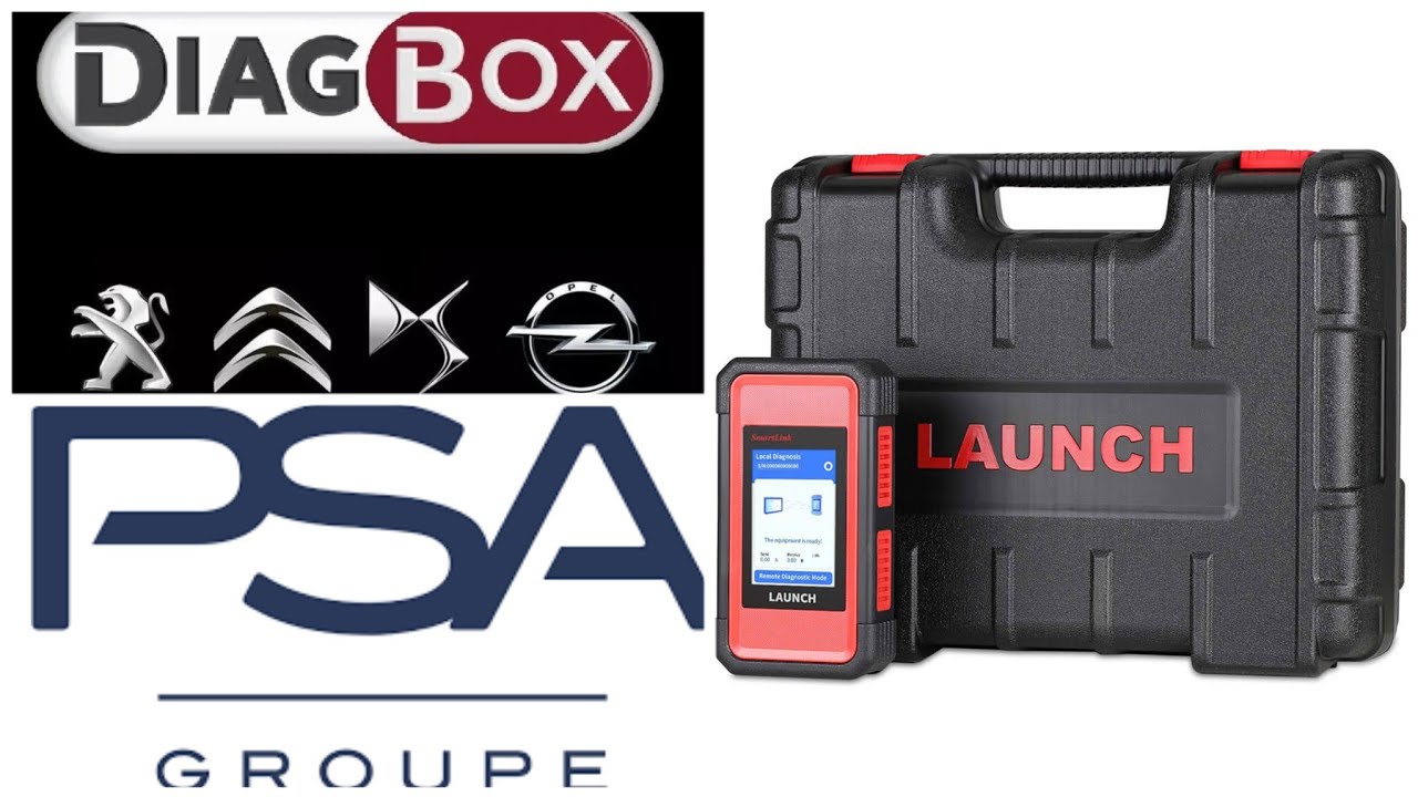 PSA DIAGBOX WORKS LAUNCH X431 SMARTLINK PASSTHRU J2534 DIAGNOSTIC ...