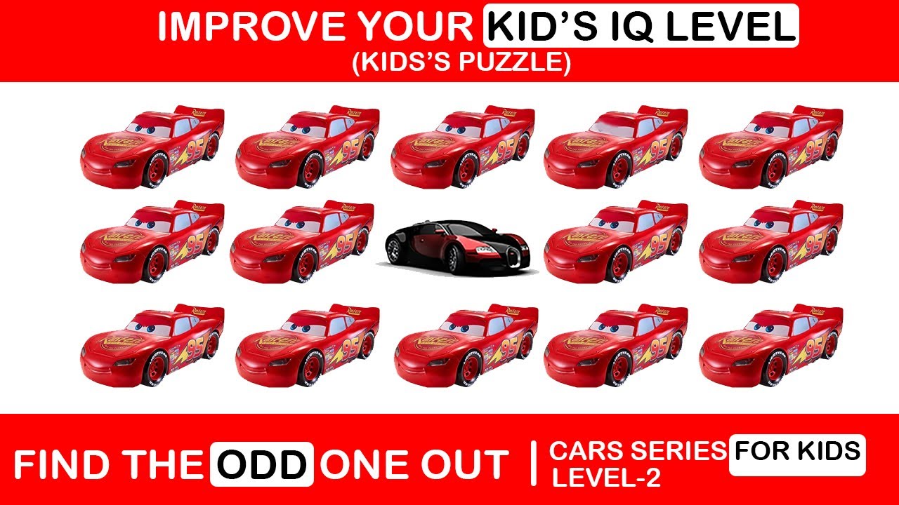 Find the odd one out | Brain games for kids | IMPROVE YOUR KIDS IQ ...