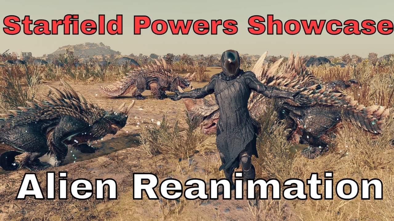 Starfield Powers Showcase - Alien Reanimation - YouTube