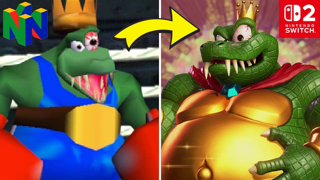 Donkey Kong Bananza vs DK64 - Final Boss Comparison - YouTube