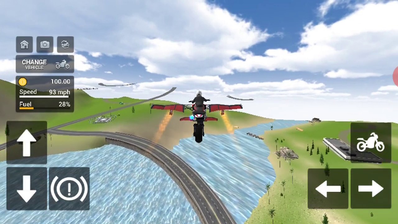 Flying Motorbike Simulator 2020 #1- Taxi Bike Pilot Game - Android ...