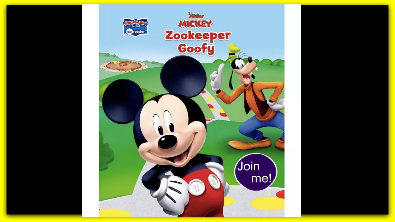 DISNEY MICKEY MOUSE "ZOOKEEPER GOOFY" - Disney Junior Read Aloud ...
