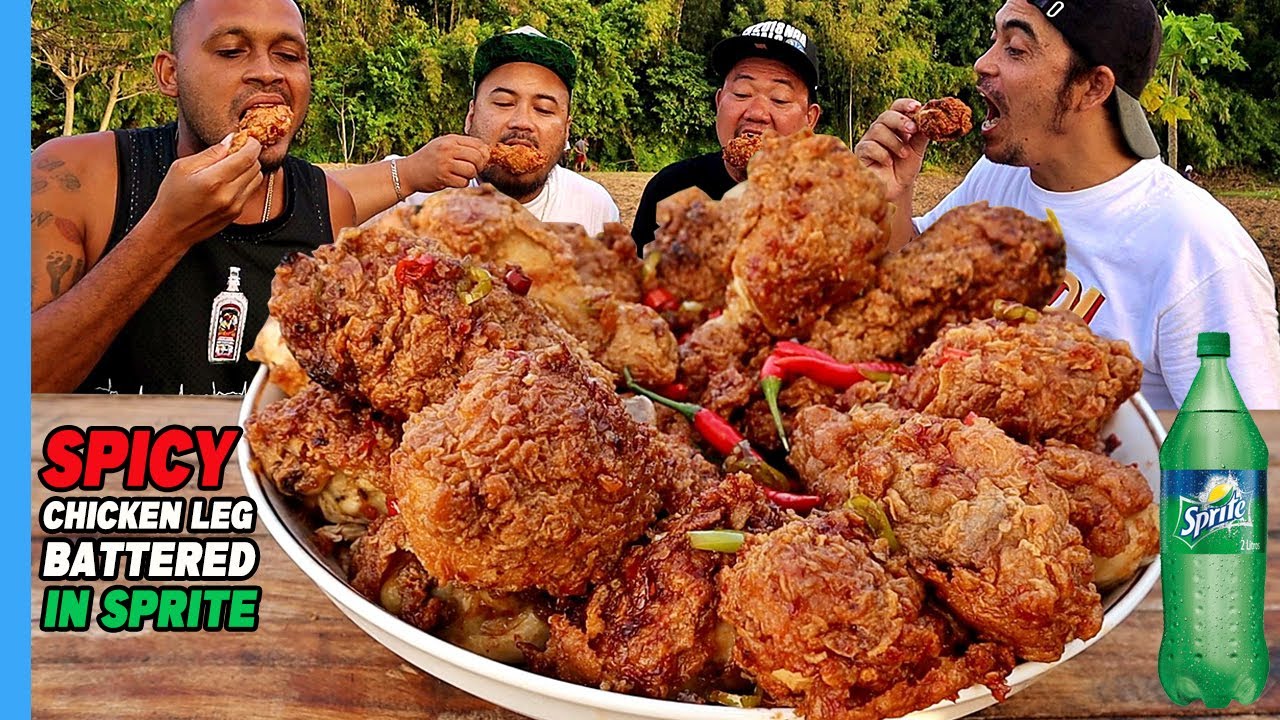 Spicy Chicken Battered in Sprite!! The Secret to Make Delicious Crispy ...