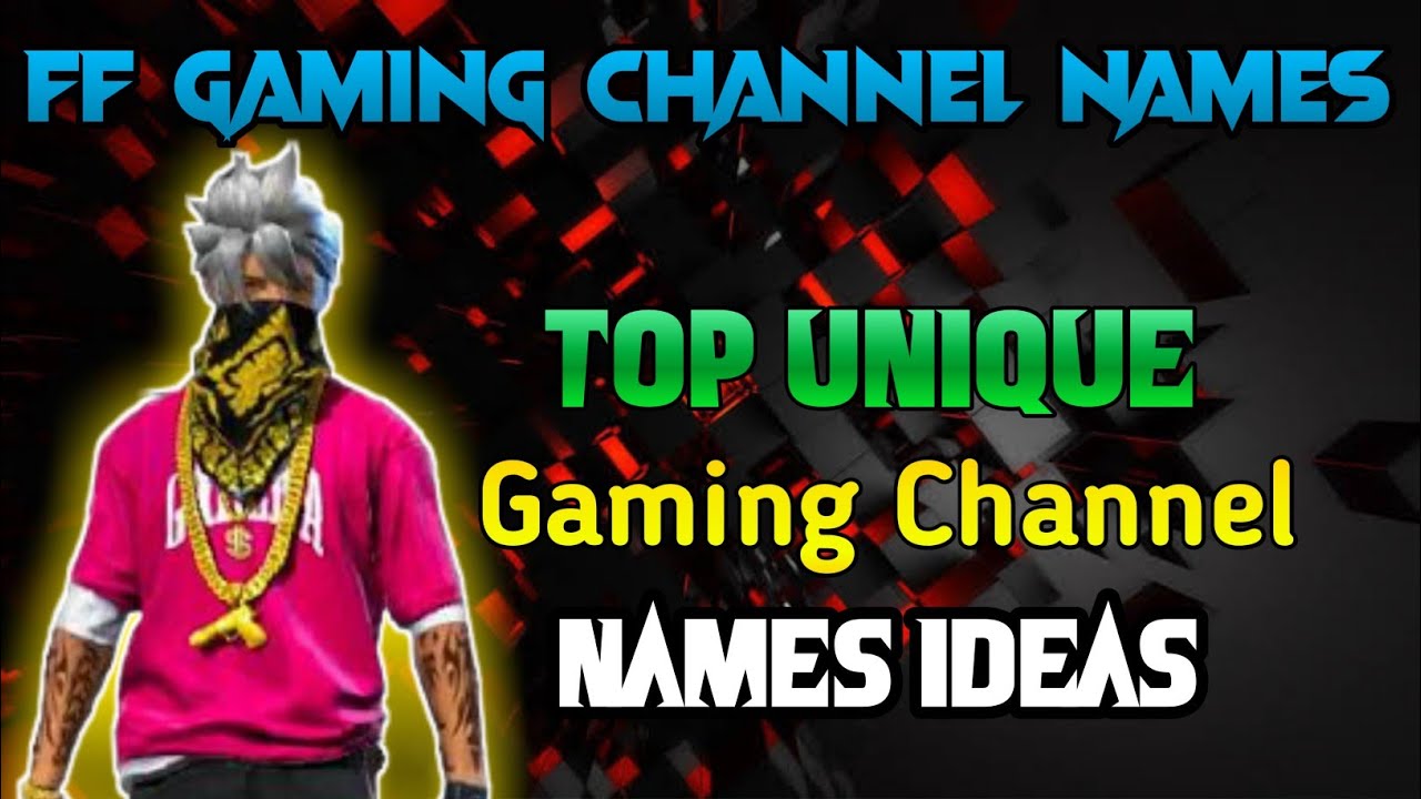 Gaming Channel Name Ideas 2021 || 🔥🔥Youtube Channel Name Ideas ...