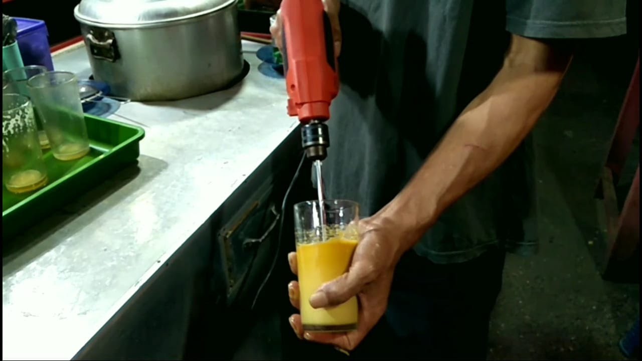 Wow Minuman Bandrek Susu Telur Segar Buat Kesehatan Part 1 - Streetfood ...