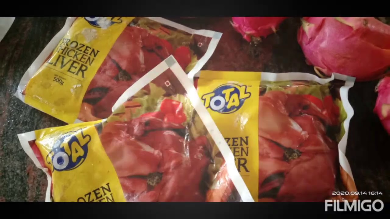 Frozen chicken gizzard and frozen chicken liver - YouTube