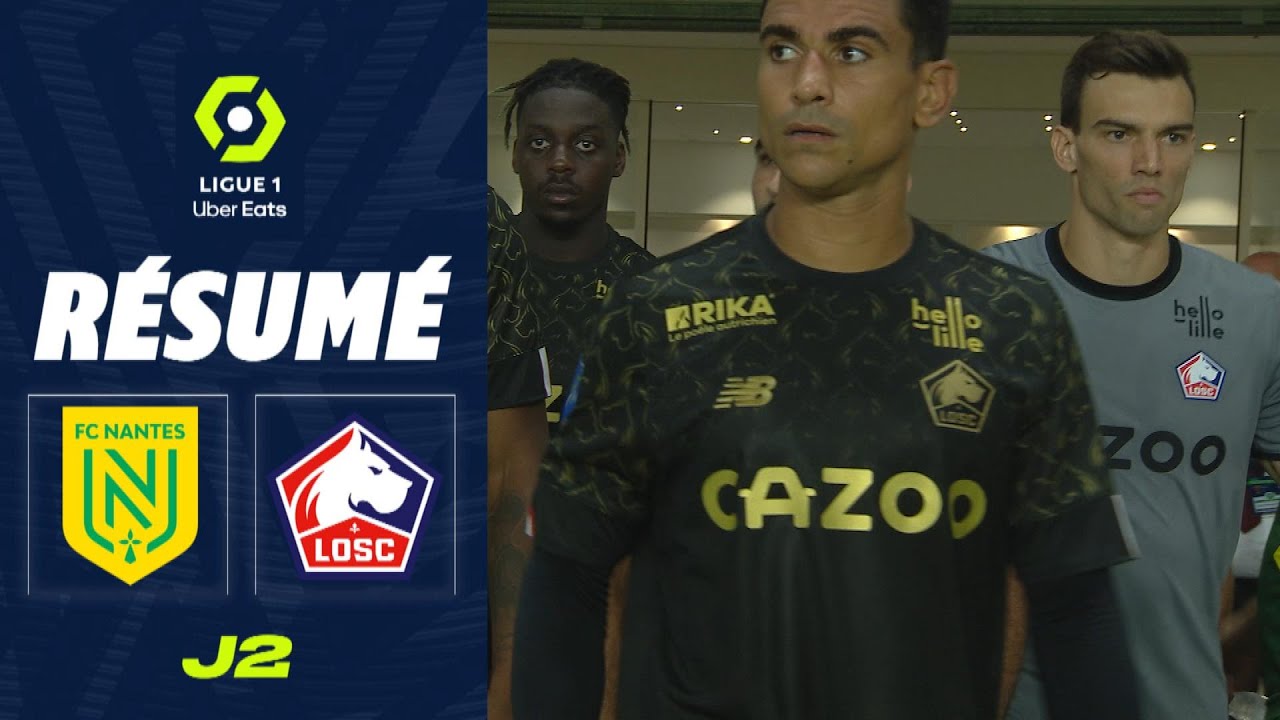 FC NANTES - LOSC LILLE (1 - 1) - Résumé - (FCN - LOSC) / 2022/2023 ...