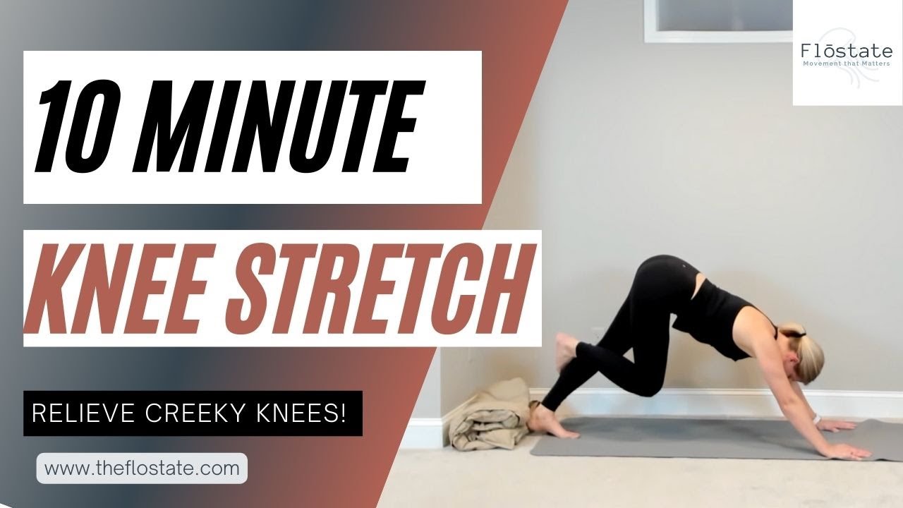 10 Minute Stretch for Knees! - YouTube