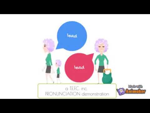 Pronunciation Demonstration: "Lead" vs "Lead" - YouTube