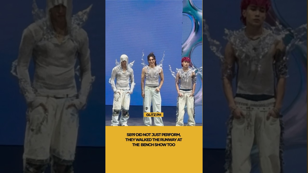 SB19 also walked the runway at Bench Body of Work show - YouTube