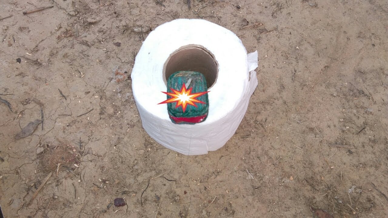Tishu paper V/S Diwali Sutli Experiment - YouTube