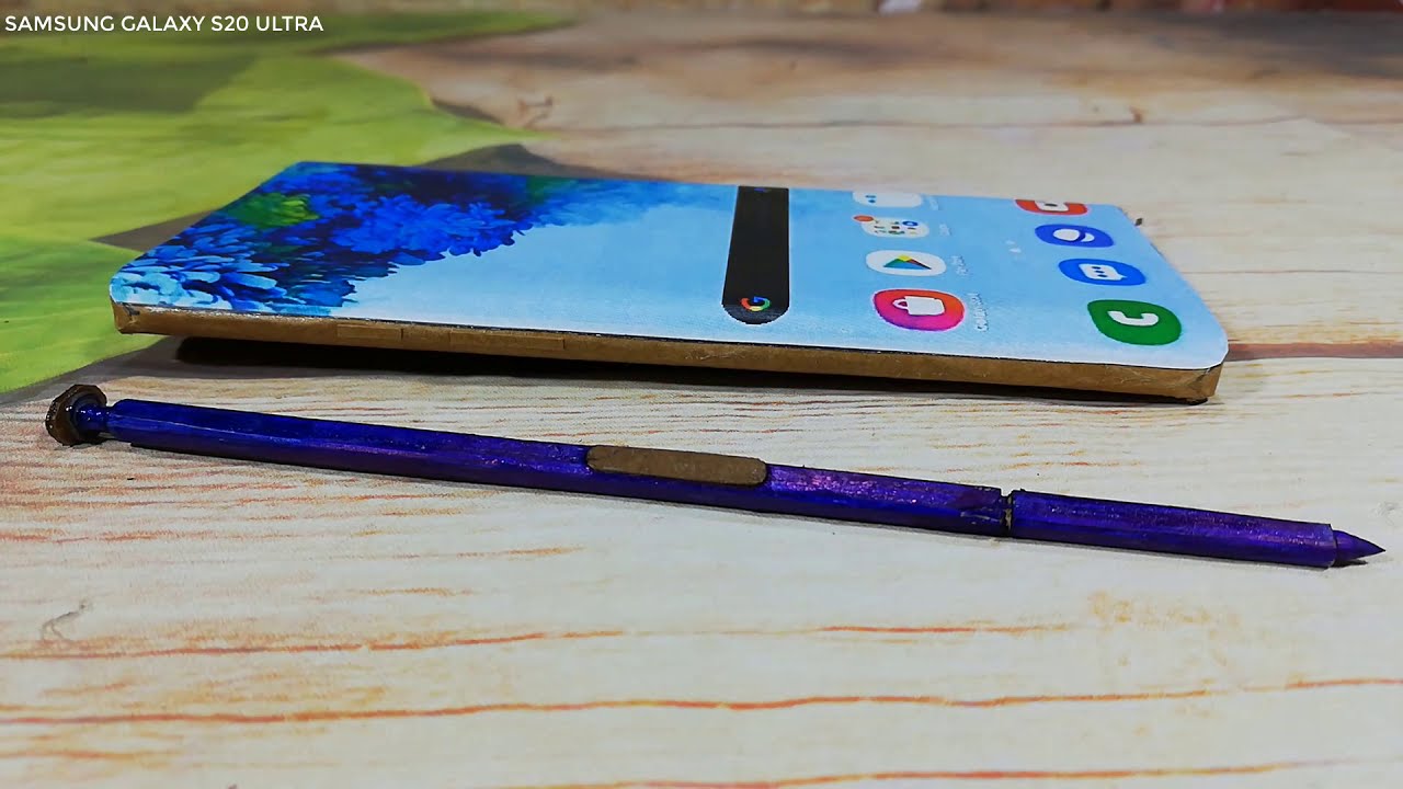 HOW TO MAKE SAMSUNG GALAXY NOTE 20 ULTRA FROM CARDBOARD - YouTube