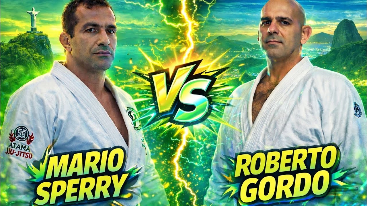 MARIO SPERRY VS ROBERTO GORDO Half Guard Master | JIU JITSU MATCH ...