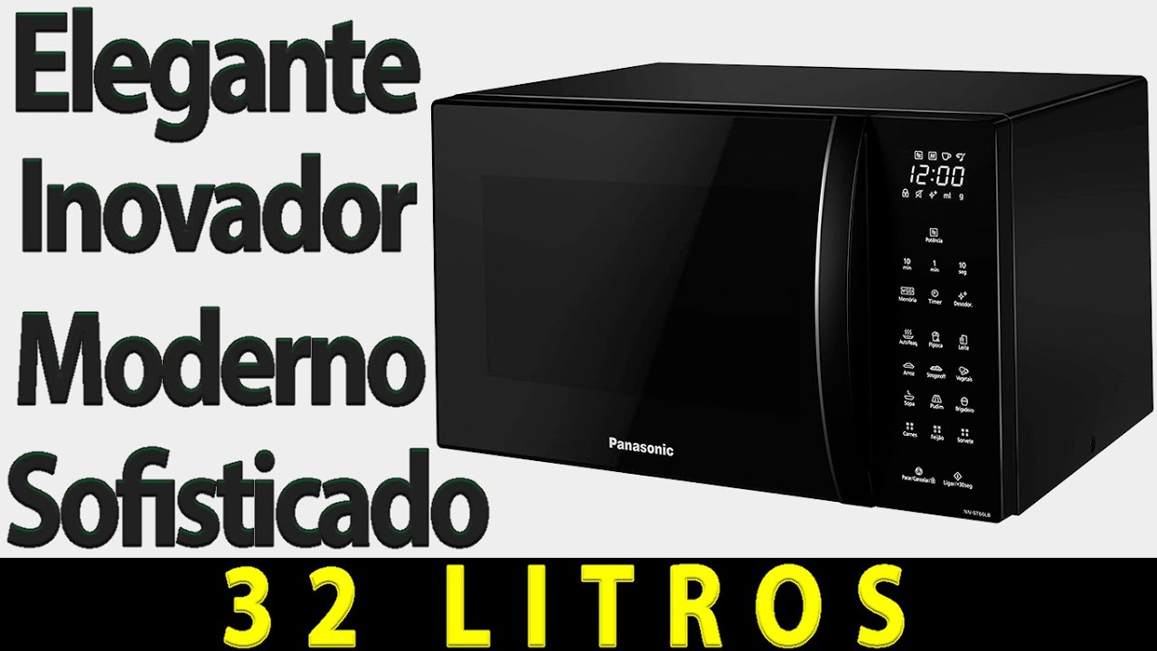 Micro ondas Panasonic Preto: Microondas preto ESPELHADO - microondas ...