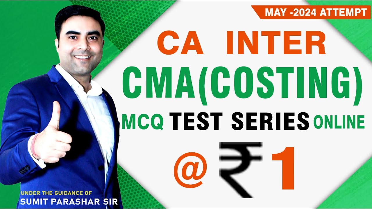 CA Inter CMA Test Series for May-24 attempt 💜💥 - YouTube