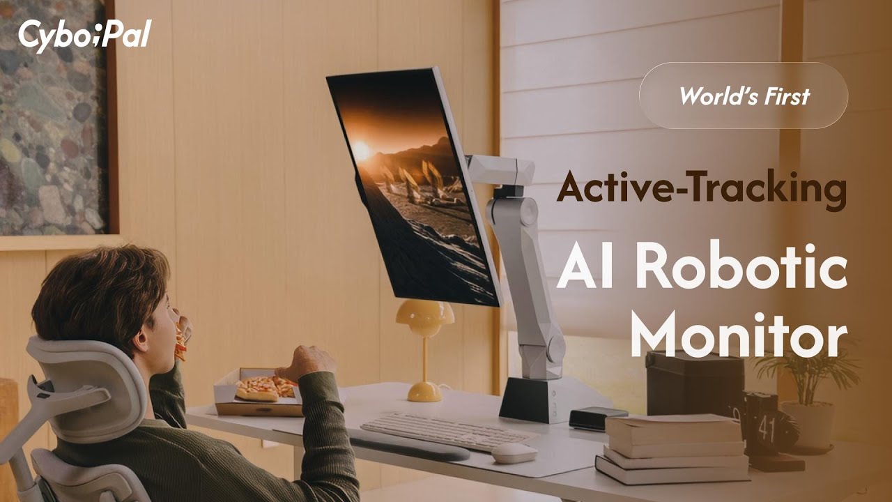 Meet CyboPal ONE — The World’s First Active-Tracking AI Robotic Monitor ...