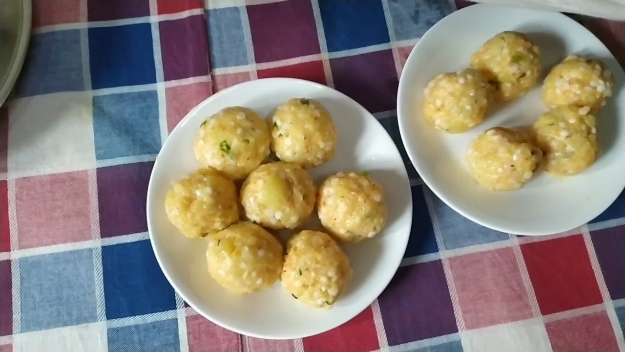 साबूदाना कटलेट बॉल्स - झटपट बनने वाला फलहारी नाश्ता | Sabudana Cutlet ...