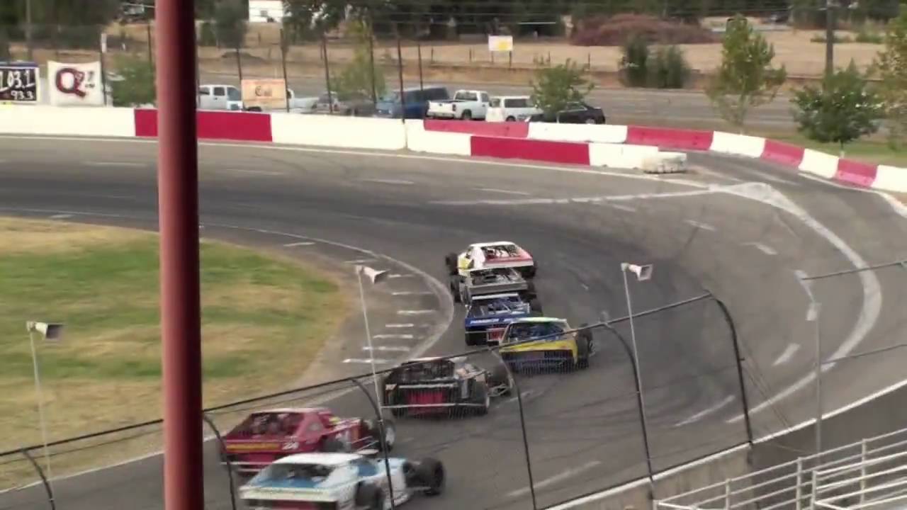 Wes Miller 3rd In 2009 Shasta Speedway Open Show - YouTube