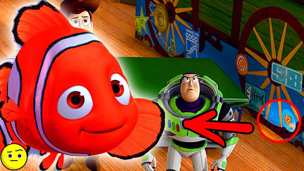 20 Amazing Hidden Details In Disney & Pixar Movies - YouTube
